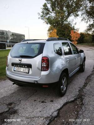 Grey Dacia Duster 2012 in Vilnius, with an engine capacity of 1.60 L and mileage of 142 thousand km for 4900 €, photo 6 on AUTOMOTO.COM.LV