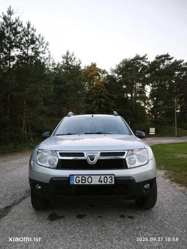 Серый Дачия Duster 2012 в Вильнюс, объемом двигателя 1.60 л и пробегом 142 тыс. км за 4900 €, фото 7 на AUTOMOTO.COM.LV