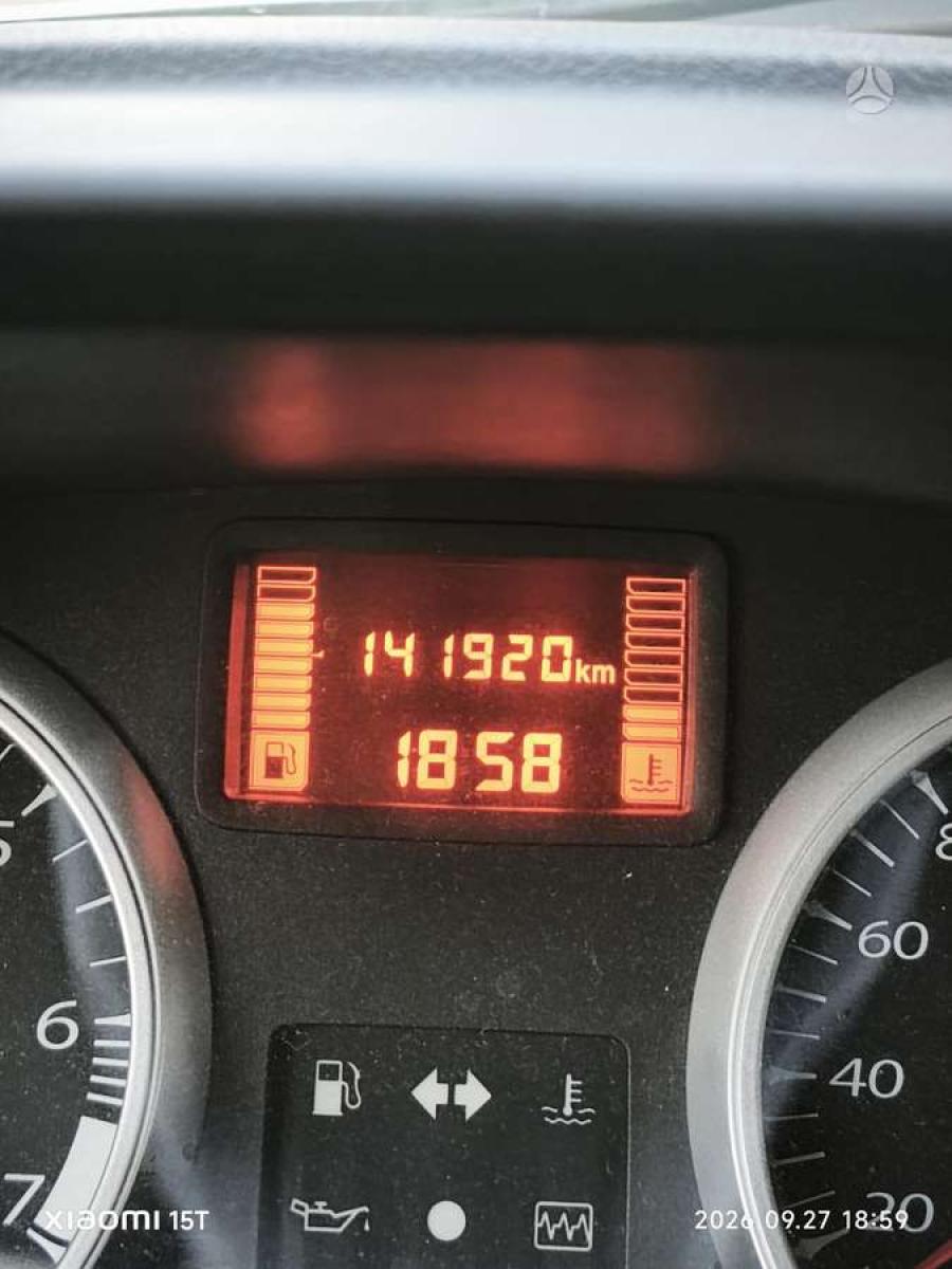 Grey Dacia Duster 2012 in Vilnius, with an engine capacity of 1.60 L and mileage of 142 thousand km for 4900 €, photo 11 on AUTOMOTO.COM.LV