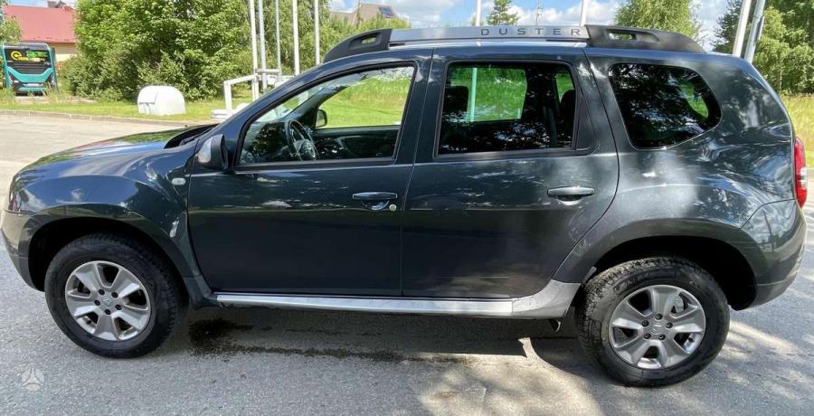 Pelēks Dacia Duster 2013 Tauragė, ar dzinēja tilpumu 1.20 L un nobraukumu 115 tūkst. km par 3900 €, foto 8 vietnē AUTOMOTO.COM.LV
