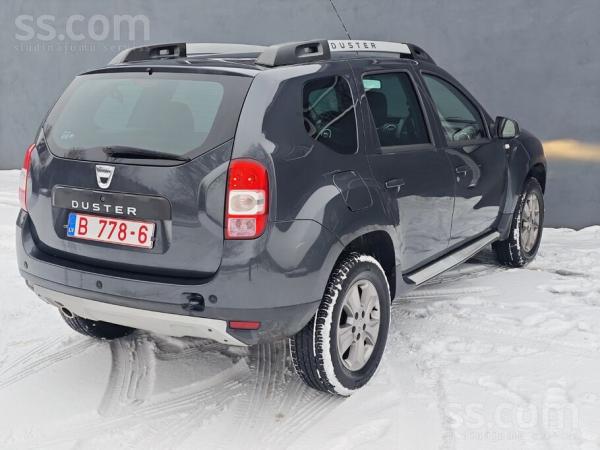 Grey Dacia Duster 2015 in Ogre, with an engine capacity of 1.20 L and mileage of 88 thousand km for 6995 €, photo 7 on AUTOMOTO.COM.LV