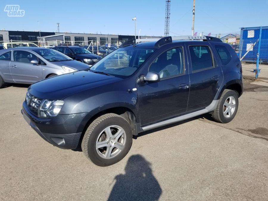 Pelēks Dacia Duster 2015 Kauņa, ar dzinēja tilpumu 1.50 L un nobraukumu 166 tūkst. km par 5555 €, foto 2 vietnē AUTOMOTO.COM.LV
