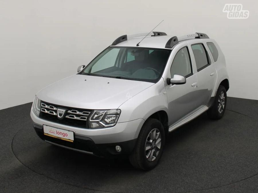 Pelēks Dacia Duster 2015 Viļņa, ar dzinēja tilpumu 1.50 L un nobraukumu 228 tūkst. km par 6599 €, foto 1 vietnē AUTOMOTO.COM.LV