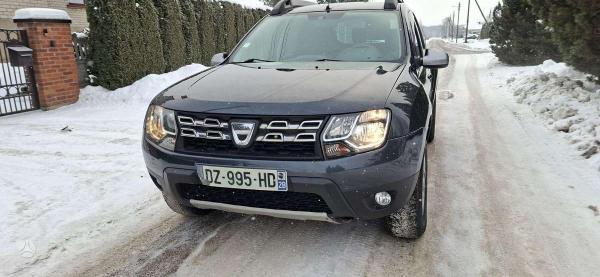 Grey Dacia Duster 2016 in Taurage, with an engine capacity of 1.46 L and mileage of 81 thousand km for 6200 €, photo 7 on AUTOMOTO.COM.LV