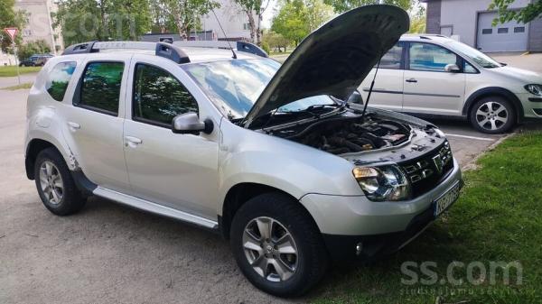 Серый Дачия Duster 2016 в Айзкраукле, объемом двигателя 1.50 л и пробегом 490 тыс. км за 5000 €, фото 4 на AUTOMOTO.COM.LV