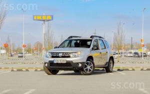 Grey Dacia Duster 2016 in Riga, with an engine capacity of 1.50 L and mileage of 156 thousand km for 5990 €, photo  on AUTOMOTO.COM.LV