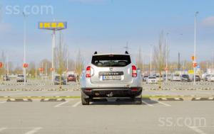 Grey Dacia Duster 2016 in Riga, with an engine capacity of 1.50 L and mileage of 156 thousand km for 5990 €, photo 7 on AUTOMOTO.COM.LV