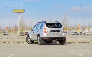 Grey Dacia Duster 2016 in Riga, with an engine capacity of 1.50 L and mileage of 156 thousand km for 5990 €, photo 8 on AUTOMOTO.COM.LV