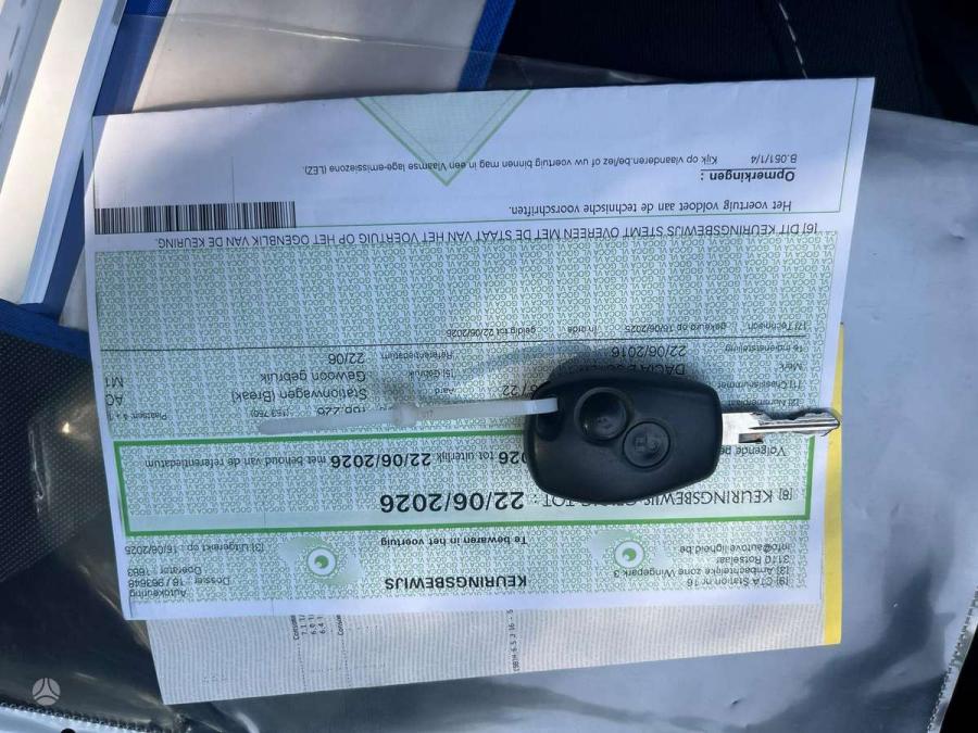 Grey Dacia Duster 2016 in Utena, with an engine capacity of 1.20 L and mileage of 174 thousand km for 5600 €, photo 25 on AUTOMOTO.COM.LV