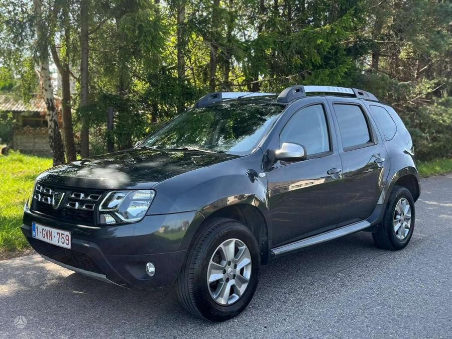 Pelēks Dacia Duster 2016 Utena, ar dzinēja tilpumu 1.20 L un nobraukumu 174 tūkst. km par 5500 €, foto 1 vietnē AUTOMOTO.COM.LV