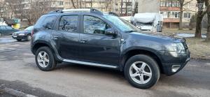 Grey Dacia Duster 2017 in Vilnius, with an engine capacity of 1.60 L and mileage of 63 thousand km for 7700 €, photo 3 on AUTOMOTO.COM.LV