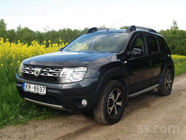 Grey Dacia Duster 2017 in Riga, with an engine capacity of 1.50 L and mileage of 131 thousand km for 10400 €, photo 3 on AUTOMOTO.COM.LV