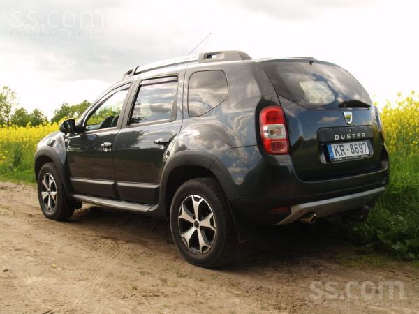Grey Dacia Duster 2017 in Riga, with an engine capacity of 1.50 L and mileage of 131 thousand km for 10400 €, photo 4 on AUTOMOTO.COM.LV