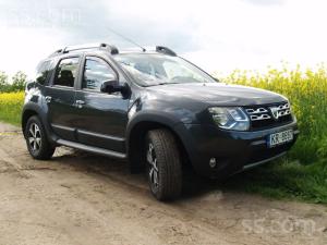 Grey Dacia Duster 2017 in Riga, with an engine capacity of 1.50 L and mileage of 132 thousand km for 9900 €, photo  on AUTOMOTO.COM.LV