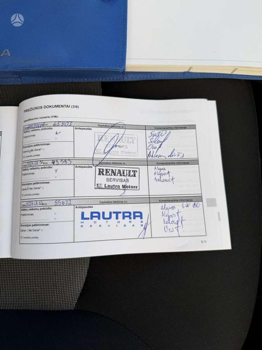 Grey Dacia Duster 2017 in Vilnius, with an engine capacity of 1.60 L and mileage of 57 thousand km for 8350 €, photo 23 on AUTOMOTO.COM.LV