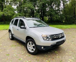 Grey Dacia Duster 2017 in Riga, with an engine capacity of 1.50 L and mileage of 0 thousand km for 4980 €, photo  on AUTOMOTO.COM.LV