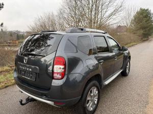 Grey Dacia Duster 2018 in Utena, with an engine capacity of 1.20 L and mileage of 126 thousand km for 6700 €, photo 4 on AUTOMOTO.COM.LV