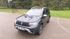 Pelēks Dacia Duster 2018 Rīga, ar dzinēja tilpumu 1.50 L un nobraukumu 186 tūkst. km par 8200 €, foto  vietnē AUTOMOTO.COM.LV