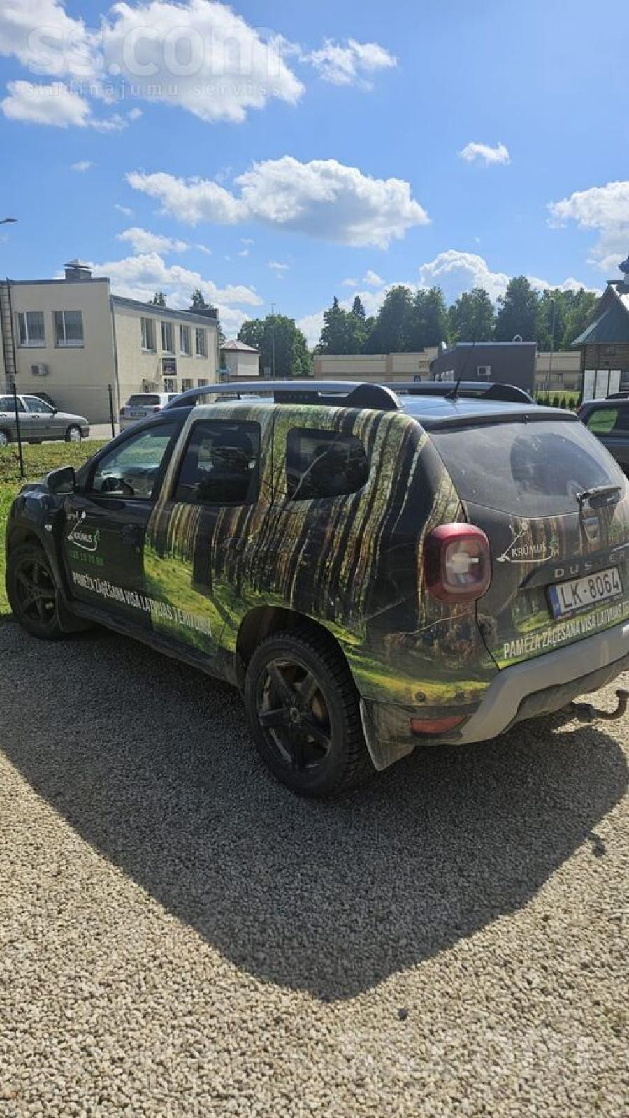 Grey Dacia Duster 2018 in Balvi, with an engine capacity of 1.50 L and mileage of 314 thousand km for 4500 €, photo 4 on AUTOMOTO.COM.LV