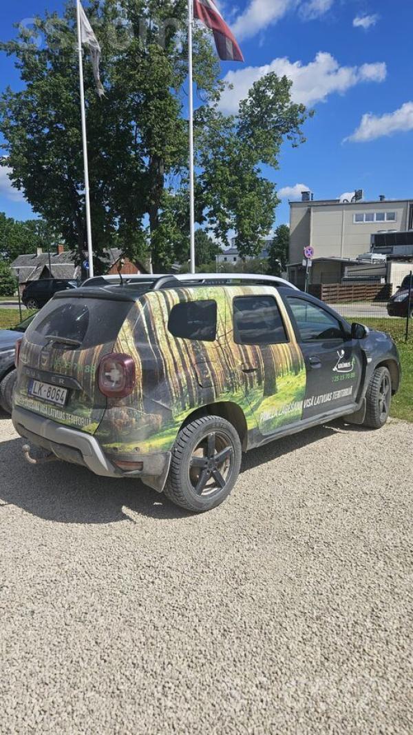 Grey Dacia Duster 2018 in Balvi, with an engine capacity of 1.50 L and mileage of 314 thousand km for 4500 €, photo 5 on AUTOMOTO.COM.LV