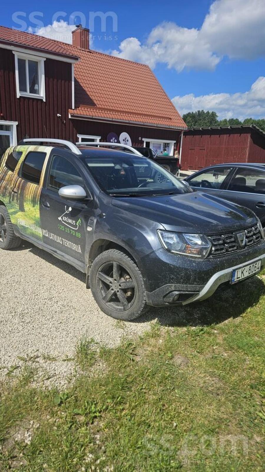 Grey Dacia Duster 2018 in Balvi, with an engine capacity of 1.50 L and mileage of 314 thousand km for 4500 €, photo 9 on AUTOMOTO.COM.LV