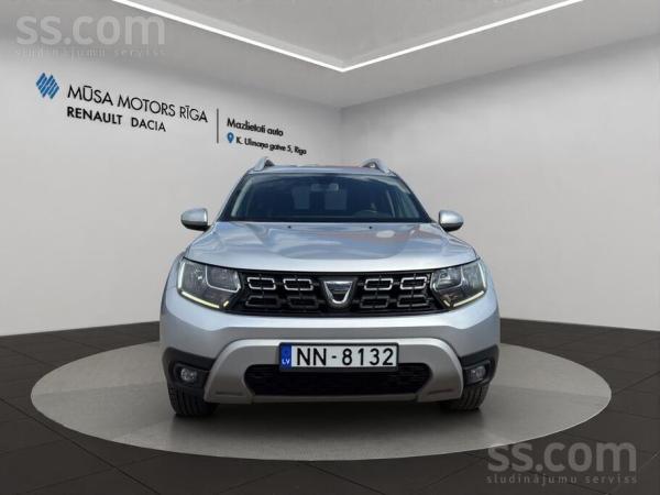 Grey Dacia Duster 2018 in Riga, with an engine capacity of 1.50 L and mileage of 157 thousand km for 10995 €, photo 2 on AUTOMOTO.COM.LV
