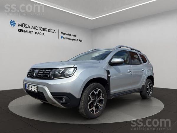 Grey Dacia Duster 2018 in Riga, with an engine capacity of 1.50 L and mileage of 157 thousand km for 10995 €, photo 3 on AUTOMOTO.COM.LV
