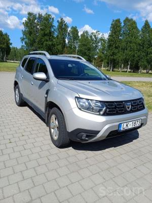 Серый Дачия Duster 2018 в Рига, объемом двигателя 1.50 л и пробегом 105 тыс. км за 10900 €, фото  на AUTOMOTO.COM.LV