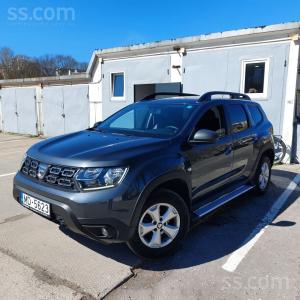 Grey Dacia Duster 2019 in Riga, with an engine capacity of 1.60 L and mileage of 144 thousand km for 8800 €, photo 5 on AUTOMOTO.COM.LV