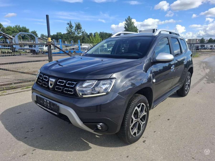 Pelēks Dacia Duster 2019 Prienai, ar dzinēja tilpumu 1.33 L un nobraukumu 137 tūkst. km par 8999 €, foto 1 vietnē AUTOMOTO.COM.LV