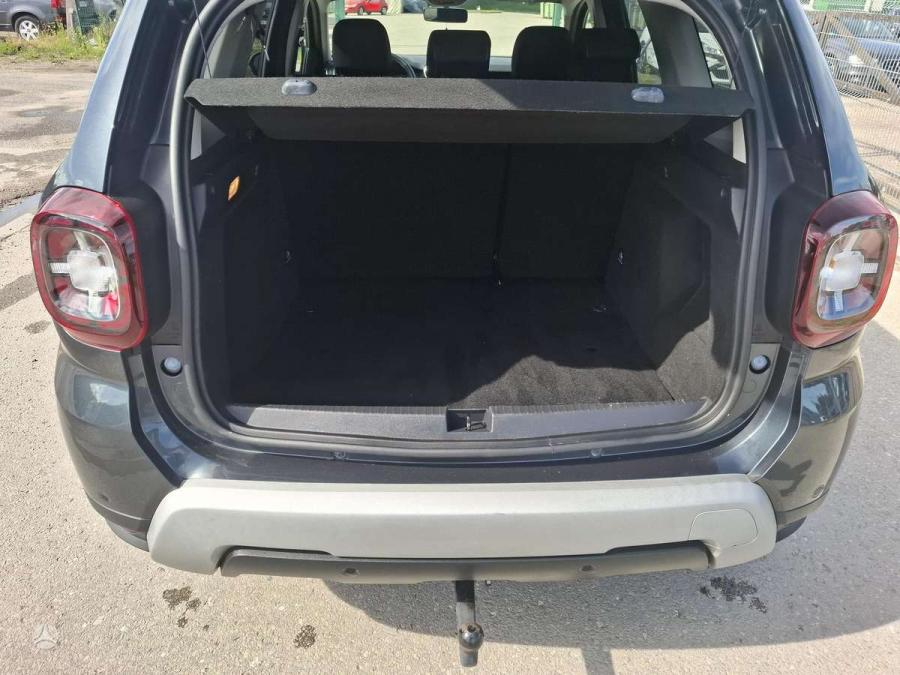 Pelēks Dacia Duster 2019 Prienai, ar dzinēja tilpumu 1.33 L un nobraukumu 137 tūkst. km par 8999 €, foto 14 vietnē AUTOMOTO.COM.LV
