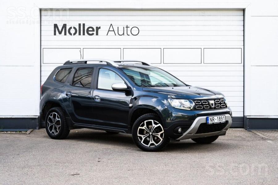 Grey Dacia Duster 2020 in Riga, with an engine capacity of 1.50 L and mileage of 147 thousand km for 9450 €, photo 3 on AUTOMOTO.COM.LV