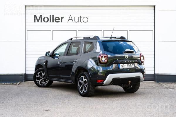 Grey Dacia Duster 2020 in Riga, with an engine capacity of 1.50 L and mileage of 147 thousand km for 9450 €, photo 4 on AUTOMOTO.COM.LV