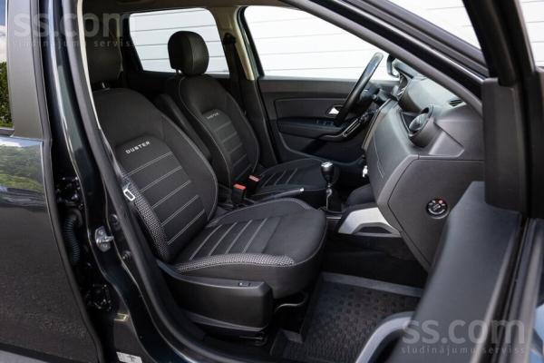 Grey Dacia Duster 2020 in Riga, with an engine capacity of 1.50 L and mileage of 147 thousand km for 9450 €, photo 7 on AUTOMOTO.COM.LV