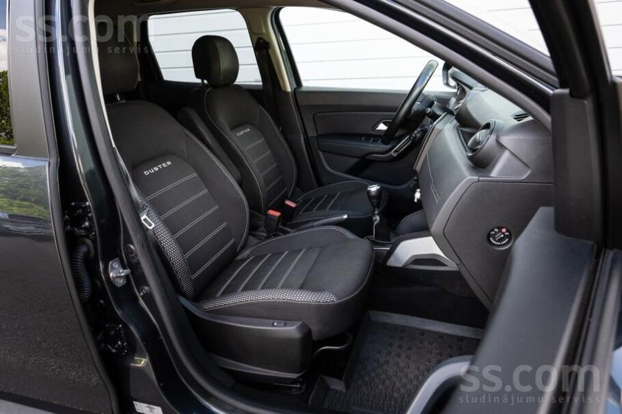 Grey Dacia Duster 2020 in Riga, with an engine capacity of 1.50 L and mileage of 147 thousand km for 9450 €, photo 8 on AUTOMOTO.COM.LV