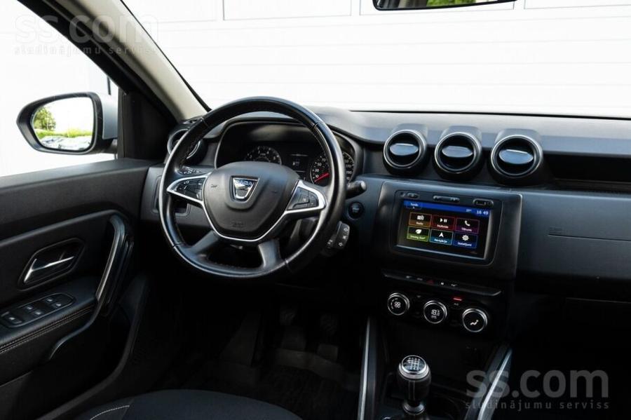 Grey Dacia Duster 2020 in Riga, with an engine capacity of 1.50 L and mileage of 147 thousand km for 9450 €, photo 10 on AUTOMOTO.COM.LV