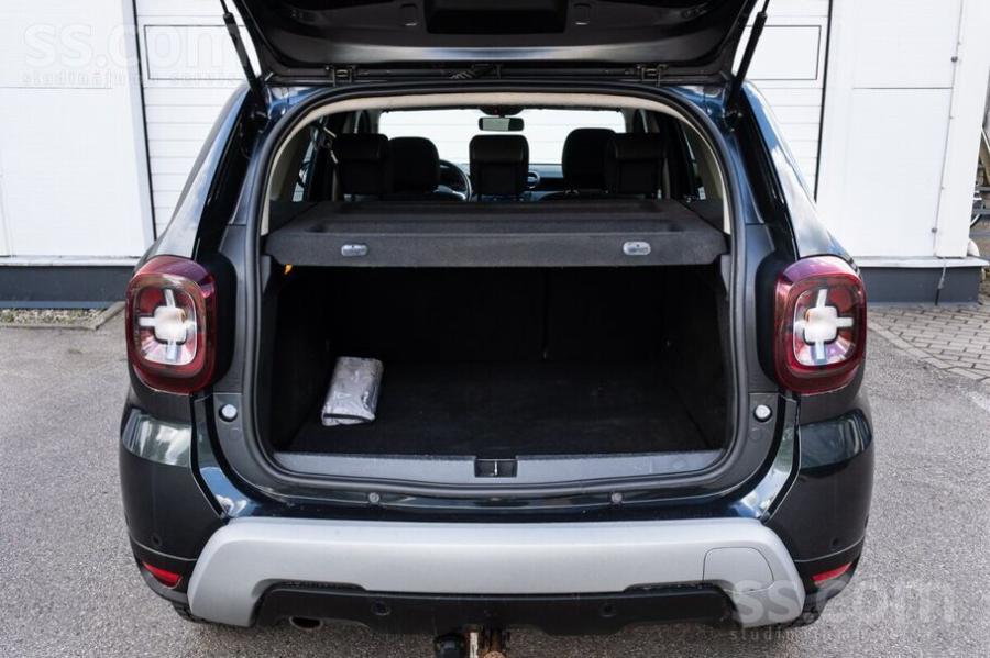 Grey Dacia Duster 2020 in Riga, with an engine capacity of 1.50 L and mileage of 147 thousand km for 9450 €, photo 16 on AUTOMOTO.COM.LV
