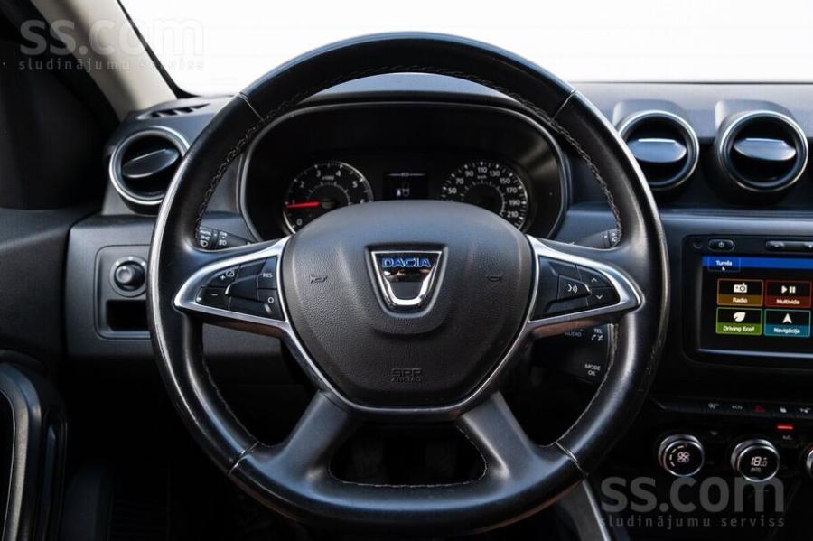 Grey Dacia Duster 2020 in Riga, with an engine capacity of 1.50 L and mileage of 147 thousand km for 9450 €, photo 18 on AUTOMOTO.COM.LV