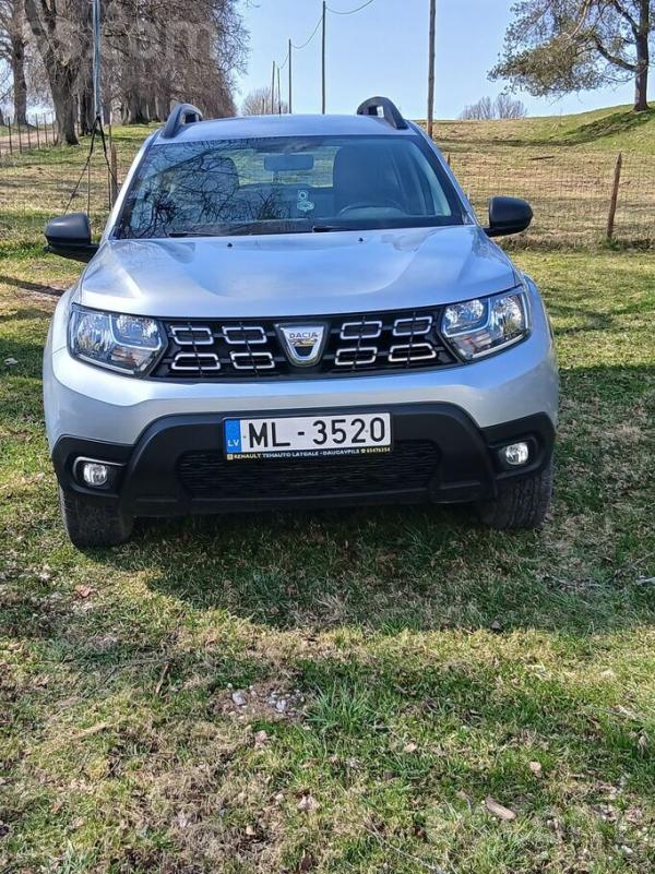 Grey Dacia Duster 2020 in Jekabpils, with an engine capacity of 1.60 L and mileage of 59 thousand km for 13000 €, photo 2 on AUTOMOTO.COM.LV