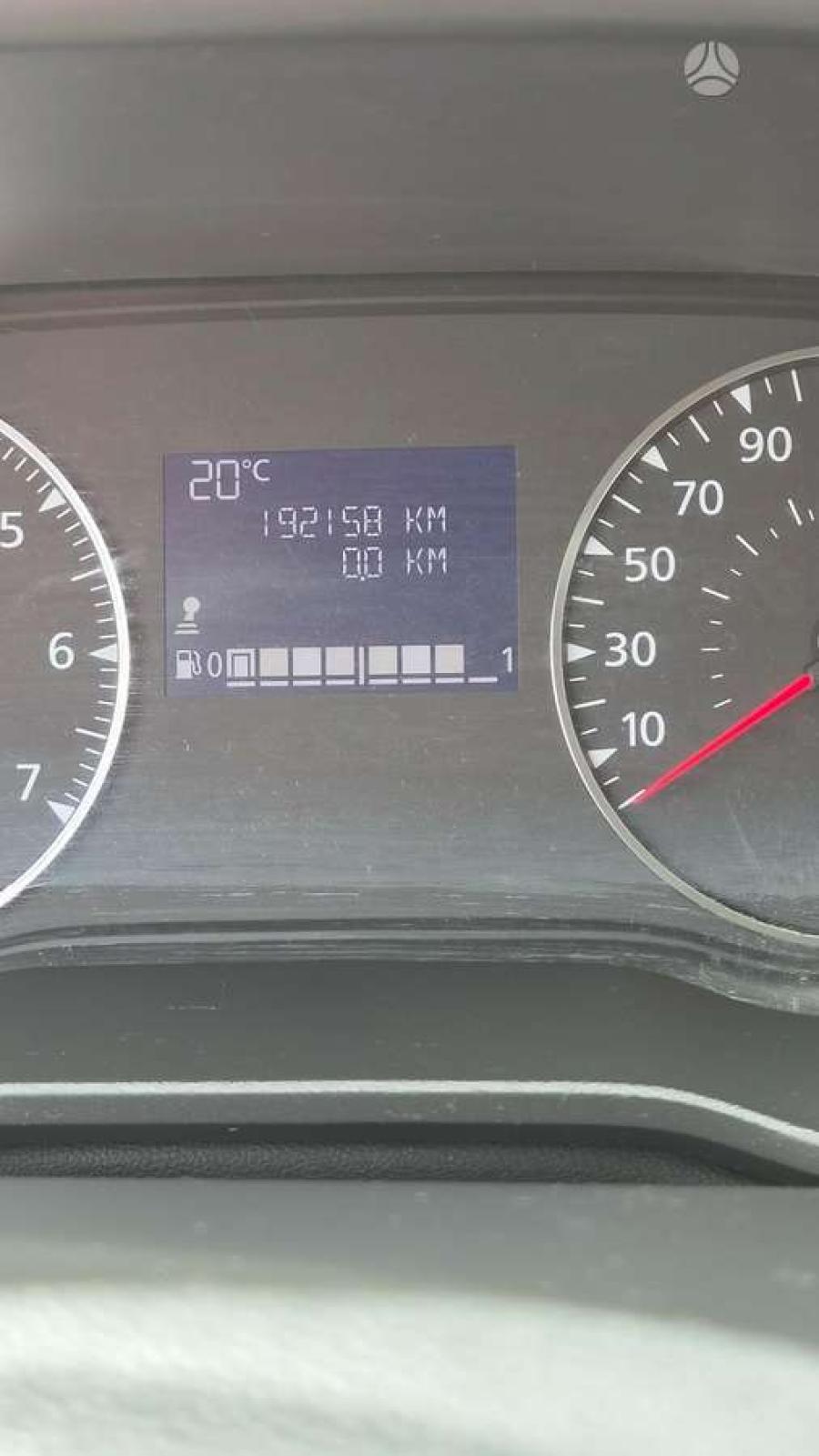 Grey Dacia Duster 2020 in Klaipeda, with an engine capacity of 1.33 L and mileage of 192 thousand km for 7000 €, photo 7 on AUTOMOTO.COM.LV