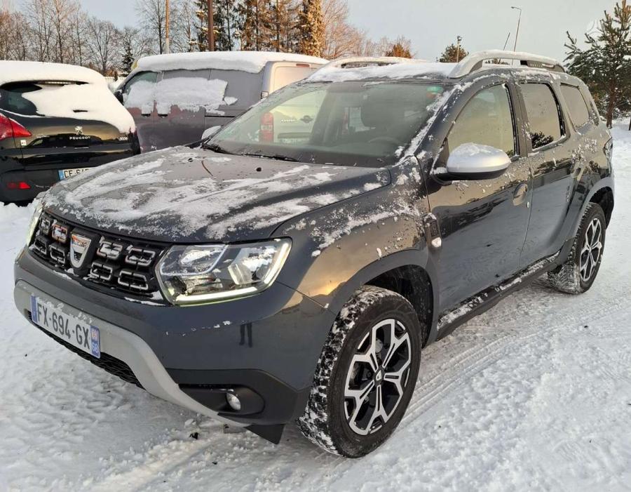 Pelēks Dacia Duster 2021 Tauragė, ar dzinēja tilpumu 1.46 L un nobraukumu 105 tūkst. km par 10800 €, foto 3 vietnē AUTOMOTO.COM.LV