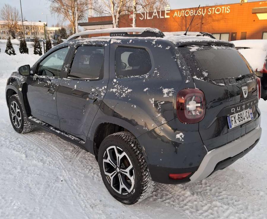 Pelēks Dacia Duster 2021 Tauragė, ar dzinēja tilpumu 1.46 L un nobraukumu 105 tūkst. km par 10800 €, foto 7 vietnē AUTOMOTO.COM.LV