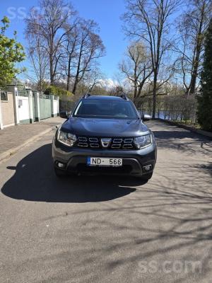 Grey Dacia Duster 2021 in Riga, with an engine capacity of 1.50 L and mileage of 128 thousand km for 12900 €, photo 11 on AUTOMOTO.COM.LV
