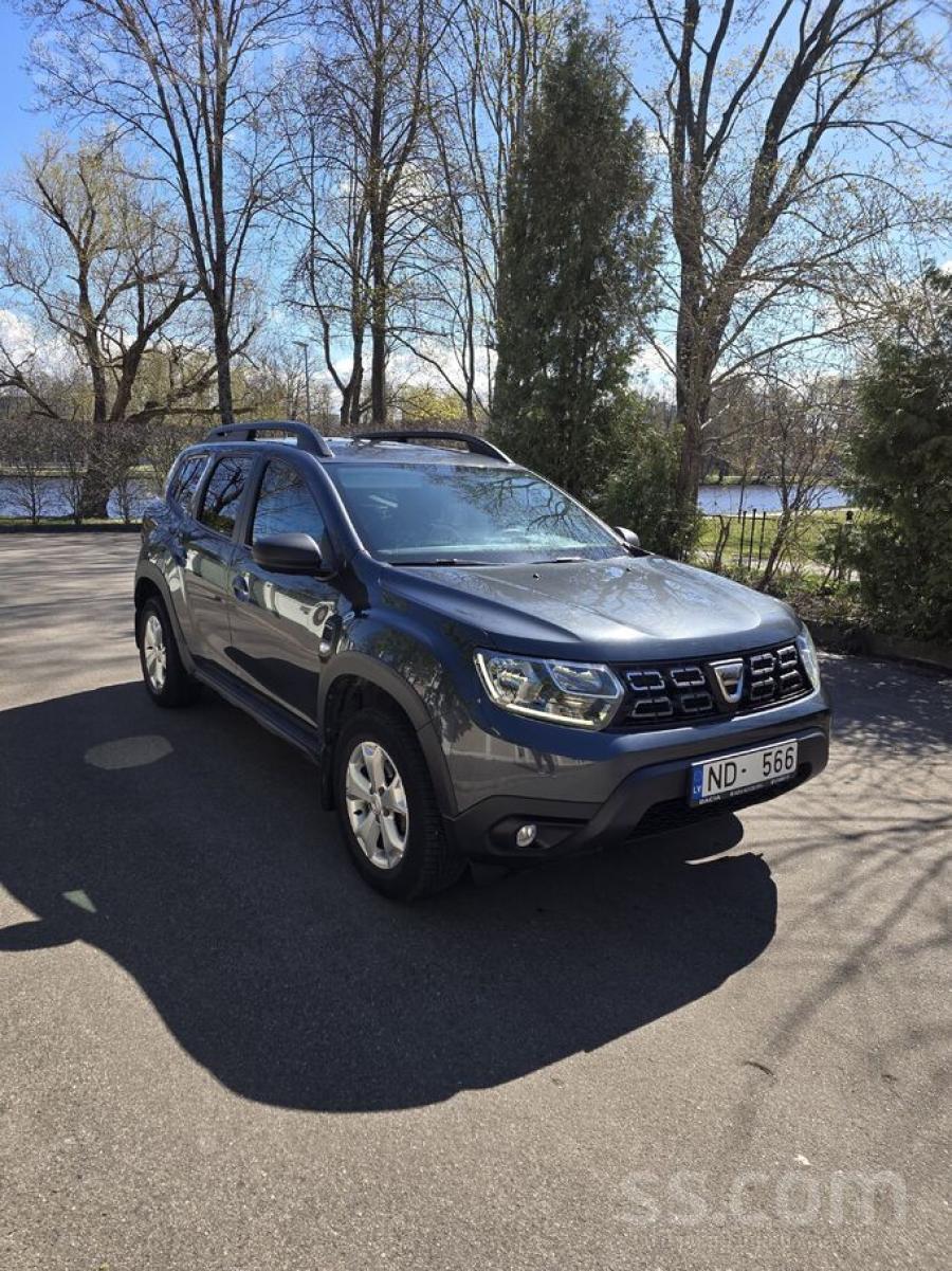 Grey Dacia Duster 2021 in Riga, with an engine capacity of 1.50 L and mileage of 128 thousand km for 12900 €, photo 14 on AUTOMOTO.COM.LV