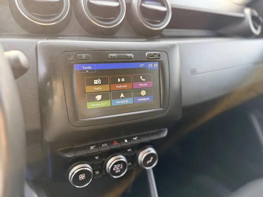 Grey Dacia Duster 2021 in Riga, with an engine capacity of 1.50 L and mileage of 140 thousand km for 12995 €, photo 21 on AUTOMOTO.COM.LV