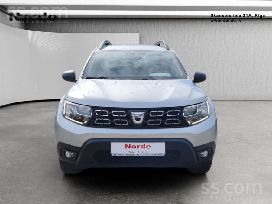 Серый Дачия Duster 2021 в Рига, объемом двигателя 1.00 л и пробегом 89 тыс. км за 9990 €, фото 3 на AUTOMOTO.COM.LV