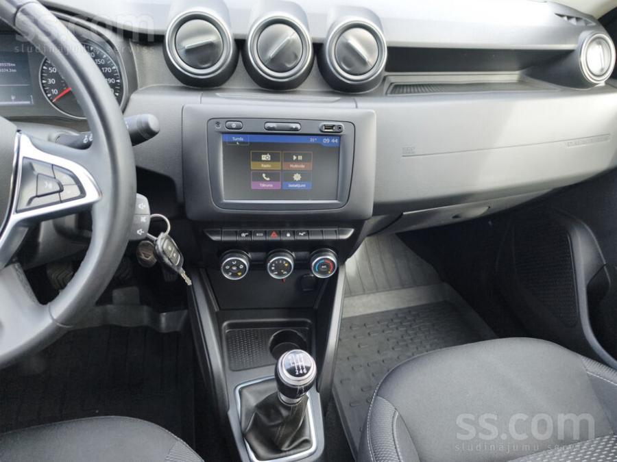 Серый Дачия Duster 2021 в Рига, объемом двигателя 1.00 л и пробегом 89 тыс. км за 9990 €, фото 10 на AUTOMOTO.COM.LV
