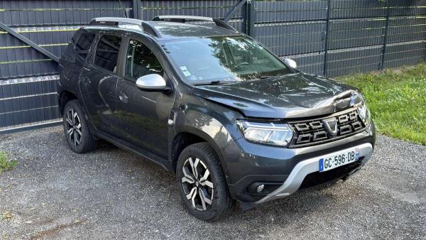 Grey Dacia Duster 2021 in Jonava, with an engine capacity of 1.33 L and mileage of 58 thousand km for 9800 €, photo 9 on AUTOMOTO.COM.LV