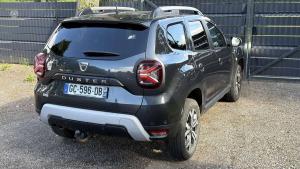 Grey Dacia Duster 2021 in Jonava, with an engine capacity of 1.33 L and mileage of 58 thousand km for 9350 €, photo  on AUTOMOTO.COM.LV