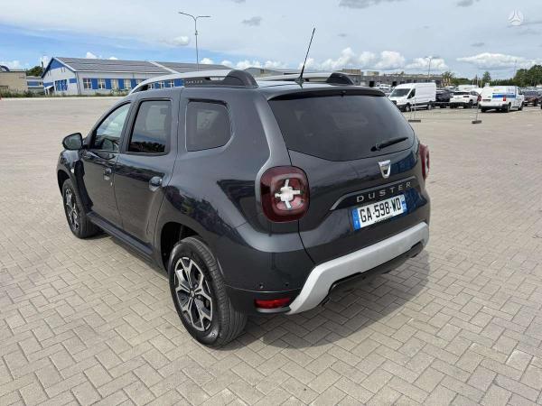 Grey Dacia Duster 2021 in Taurage, with an engine capacity of 1.46 L and mileage of 260 thousand km for 8600 €, photo 7 on AUTOMOTO.COM.LV